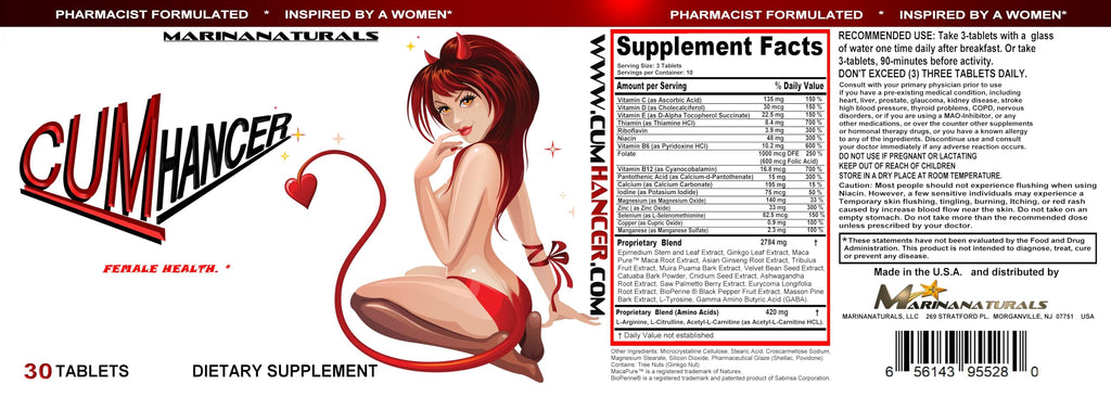 vitamin-rich formula for pleasure