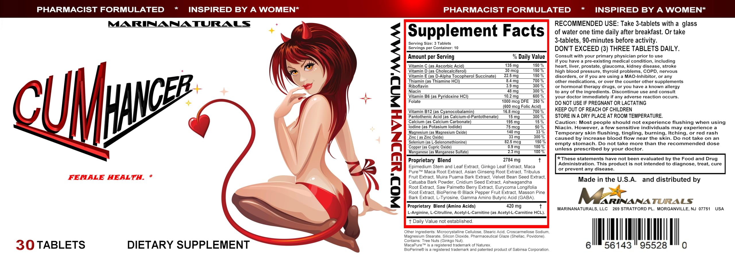 vitamin-rich formula for pleasure