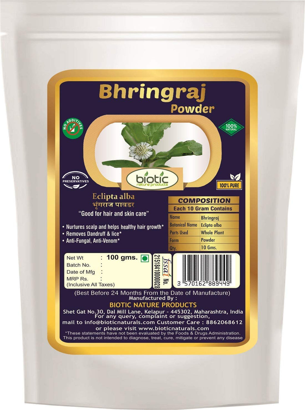 vitamin-rich herbal supplement blend