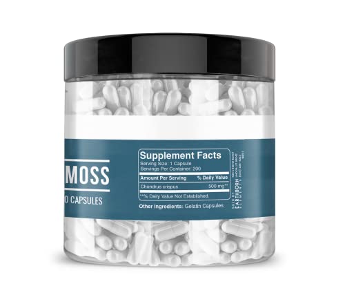 vitamin-rich sea moss capsules