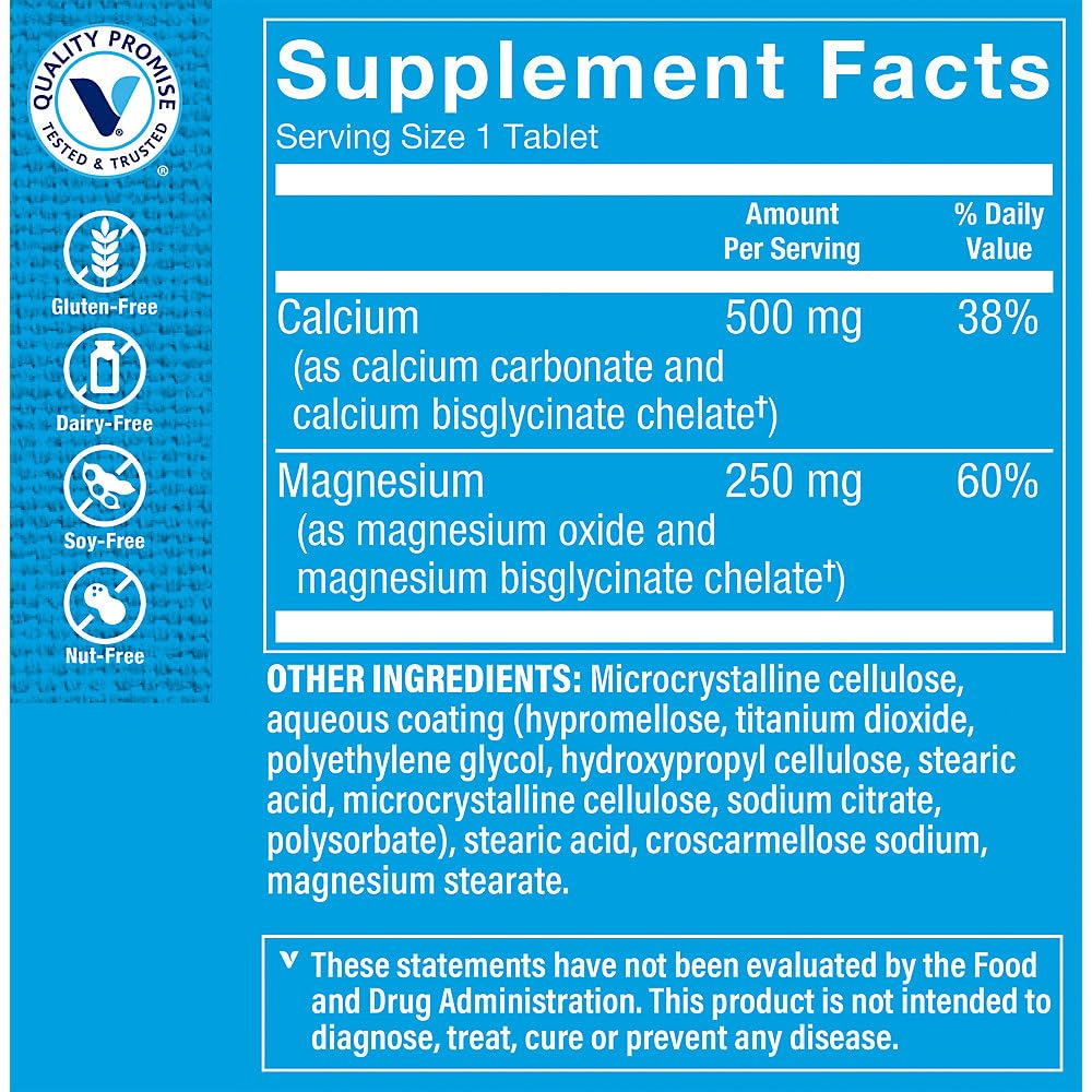 Vitamin Shoppe Calcium Magnesium 300 tablets
