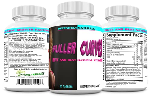 vitamin supplements for fuller curves