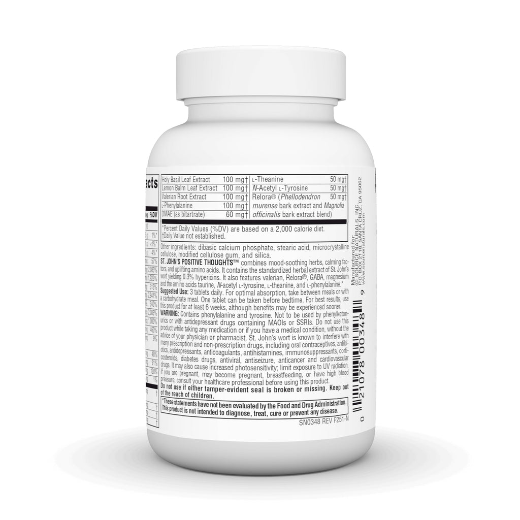 vitamin supplements for positive mindset