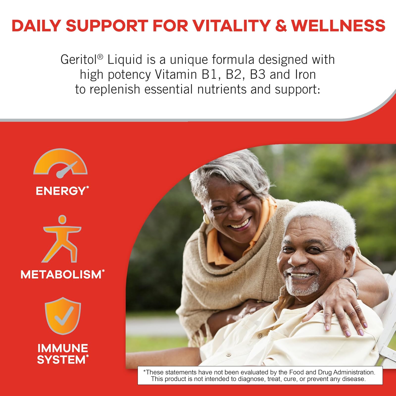 Vitamin support with iron bisglycinate