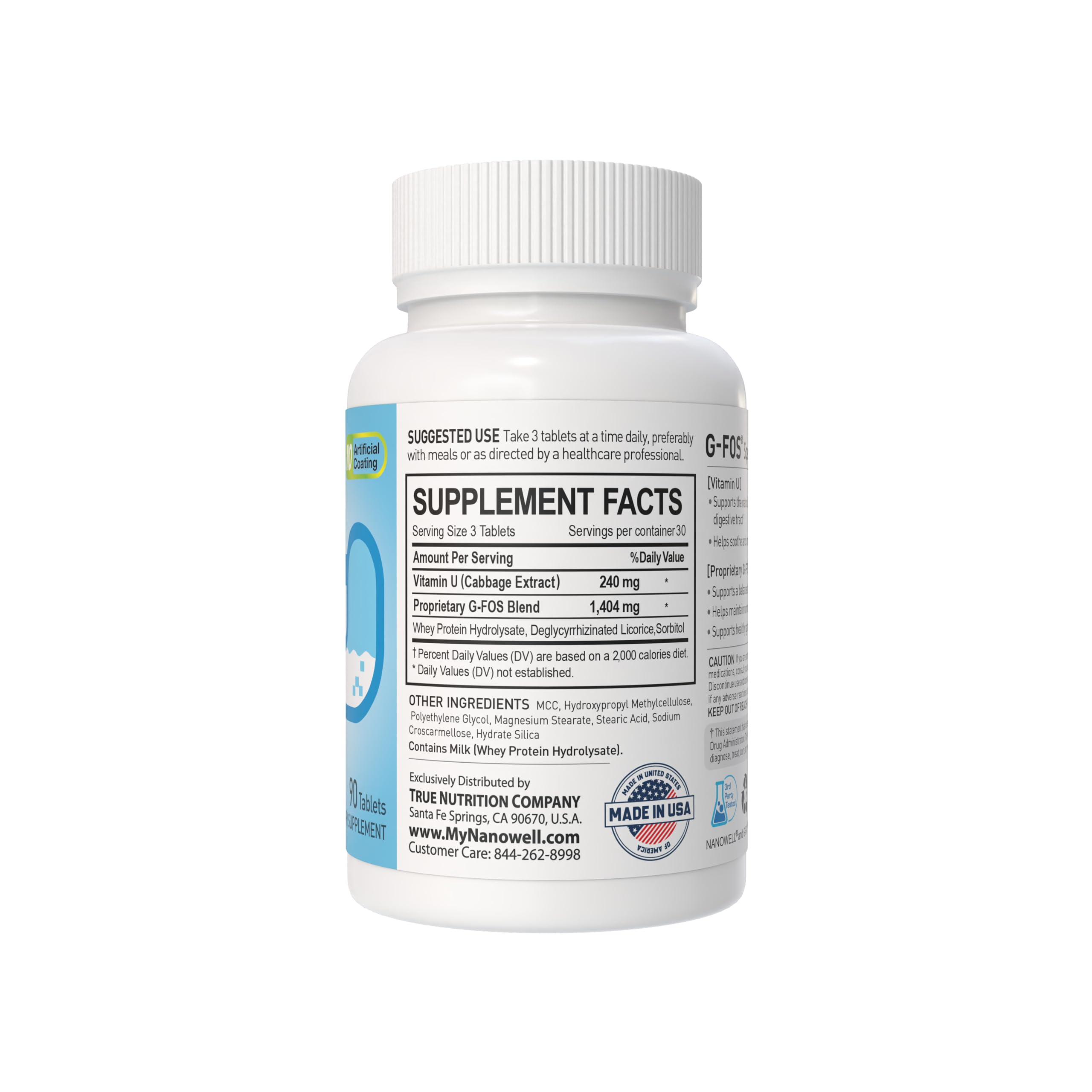 Vitamin U for gut health