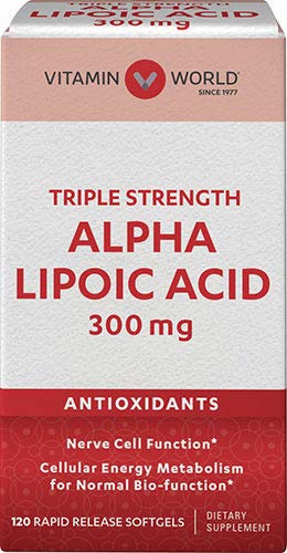 Vitamin World Alpha Lipoic Acid benefits