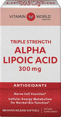 Vitamin World Alpha Lipoic Acid benefits