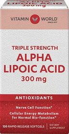 Vitamin World Alpha Lipoic Acid benefits