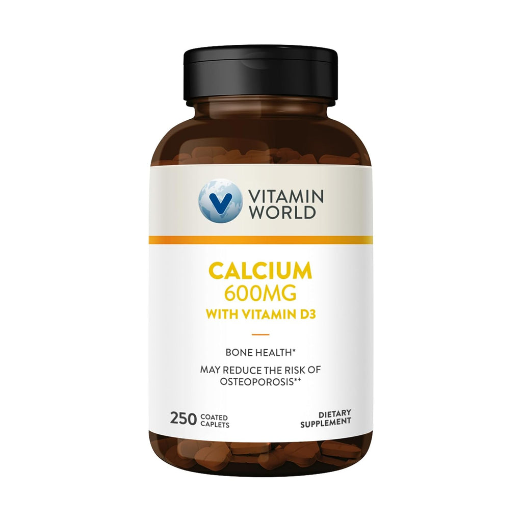 Vitamin World Calcium 600 mg benefits