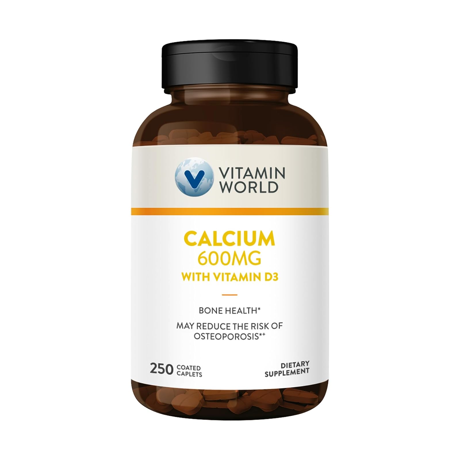 Vitamin World Calcium 600 mg benefits