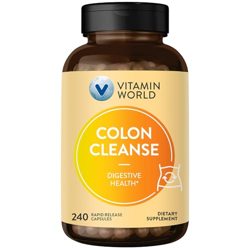 Vitamin World colon cleanse capsules
