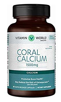 Vitamin World coral calcium capsules