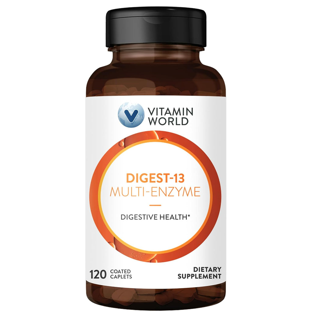 Vitamin World Digest-13 digestive enzymes support