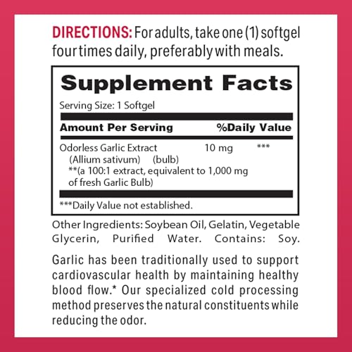 Vitamin World garlic for daily wellness