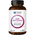Vitamin World hair skin & nails formula