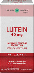 Vitamin World Lutein 40 mg benefits