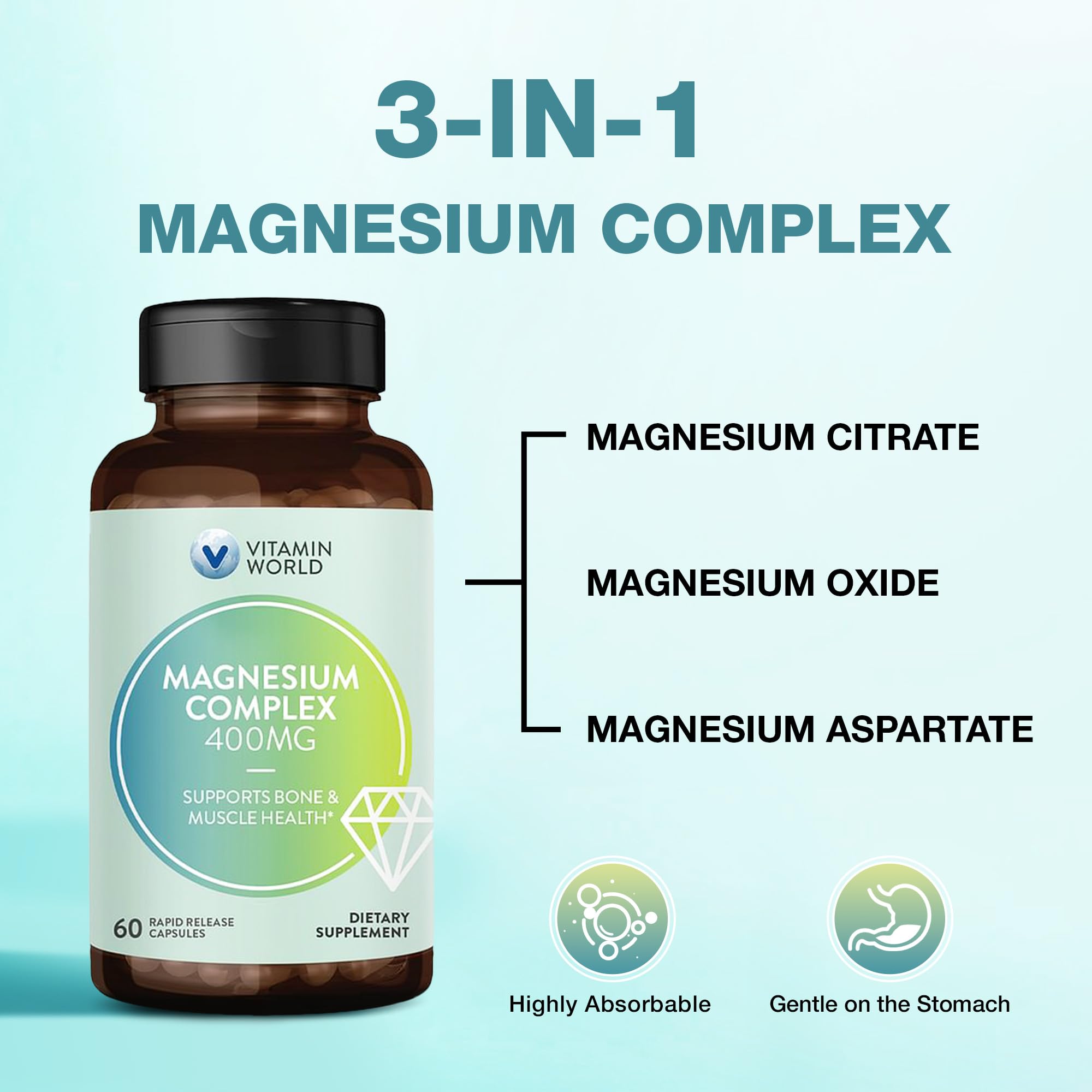 Vitamin World magnesium for total relief