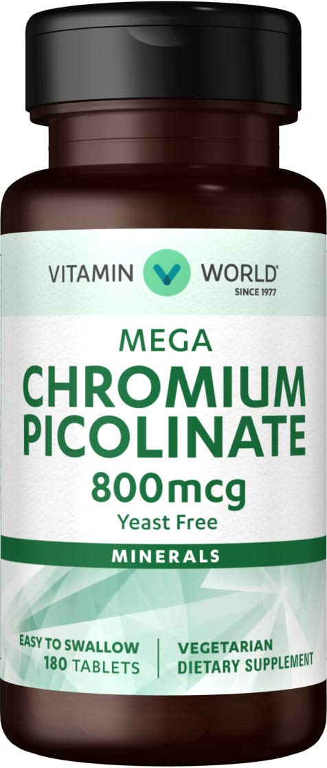 Vitamin World Mega Chromium Picolinate benefits