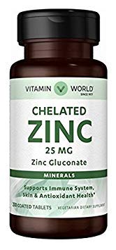 Vitamin World zinc supplement for immunity