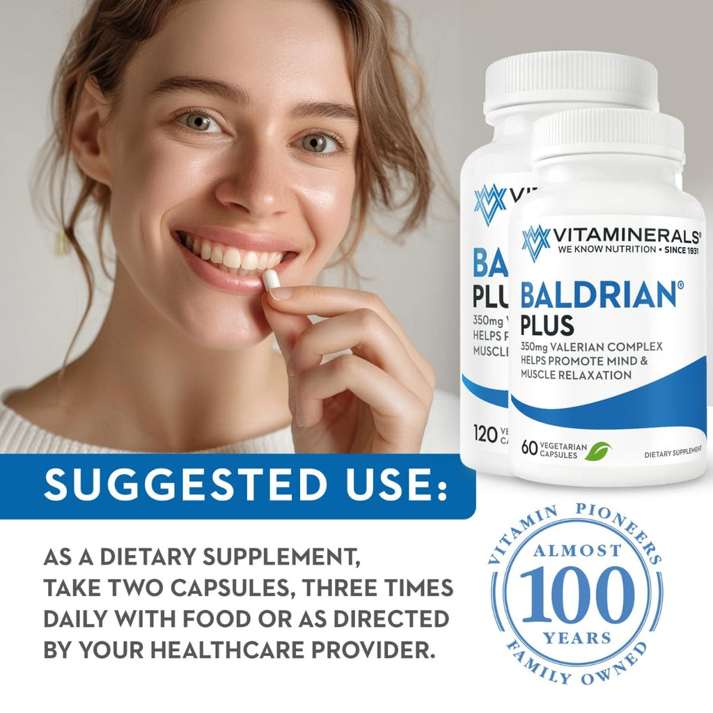 Vitaminerals Baldrian Plus benefits