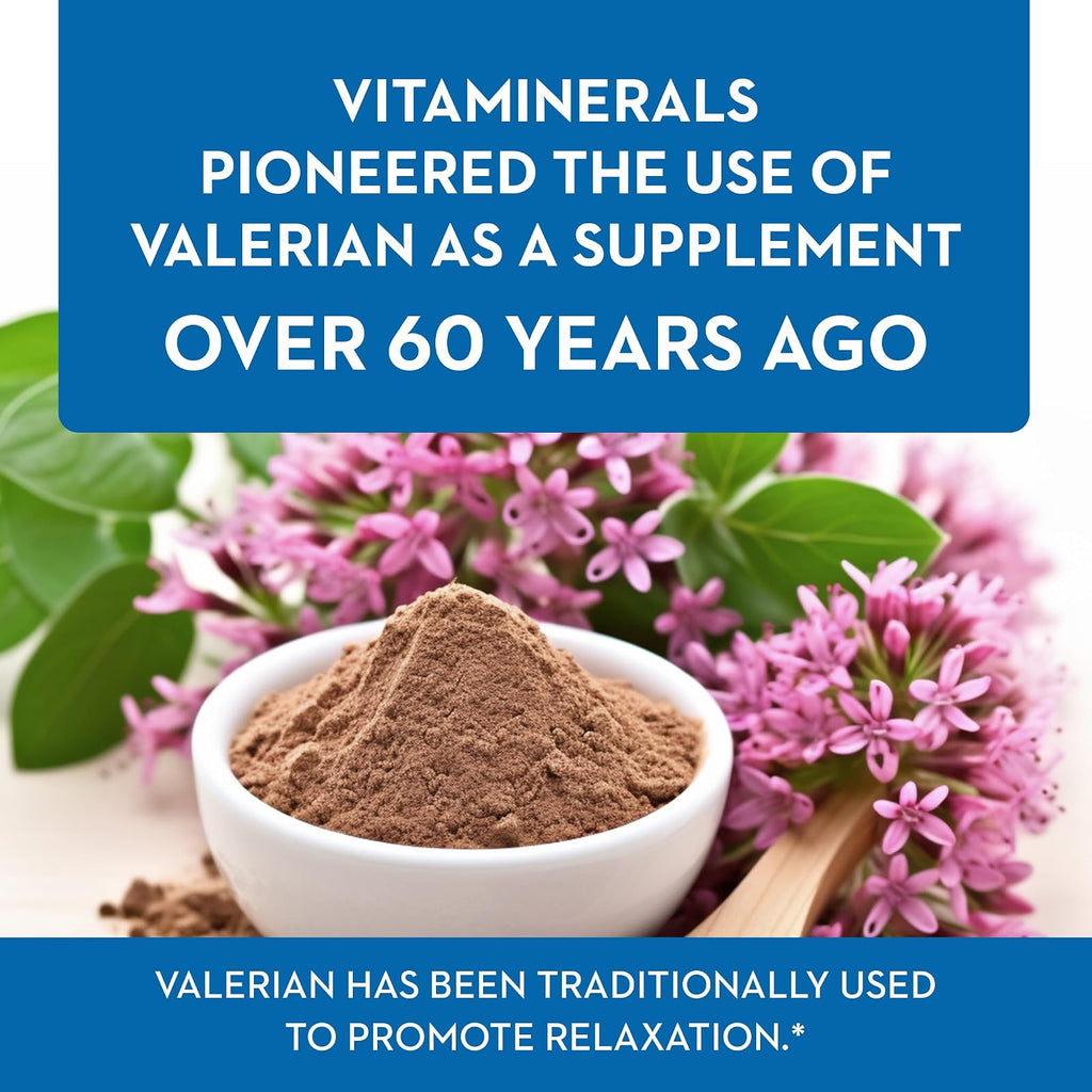 Vitaminerals valerian for relaxation