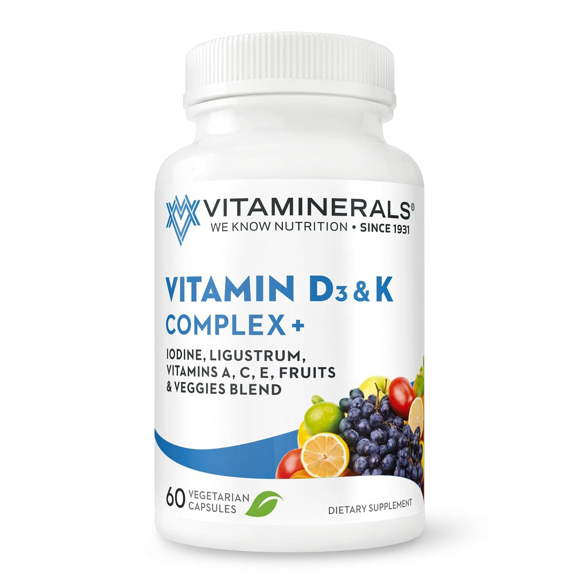 Vitaminerals Vitamin D3 K Complex capsules