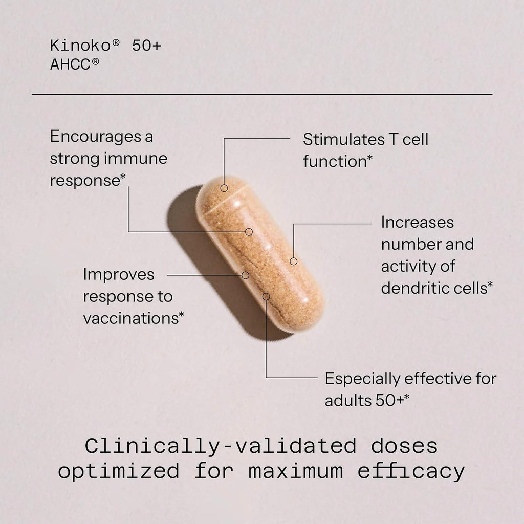 VitaminEsentials AHCC mushroom benefits