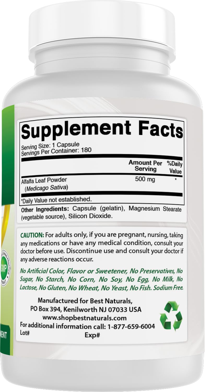 VitaminEsentials alfalfa for immune support