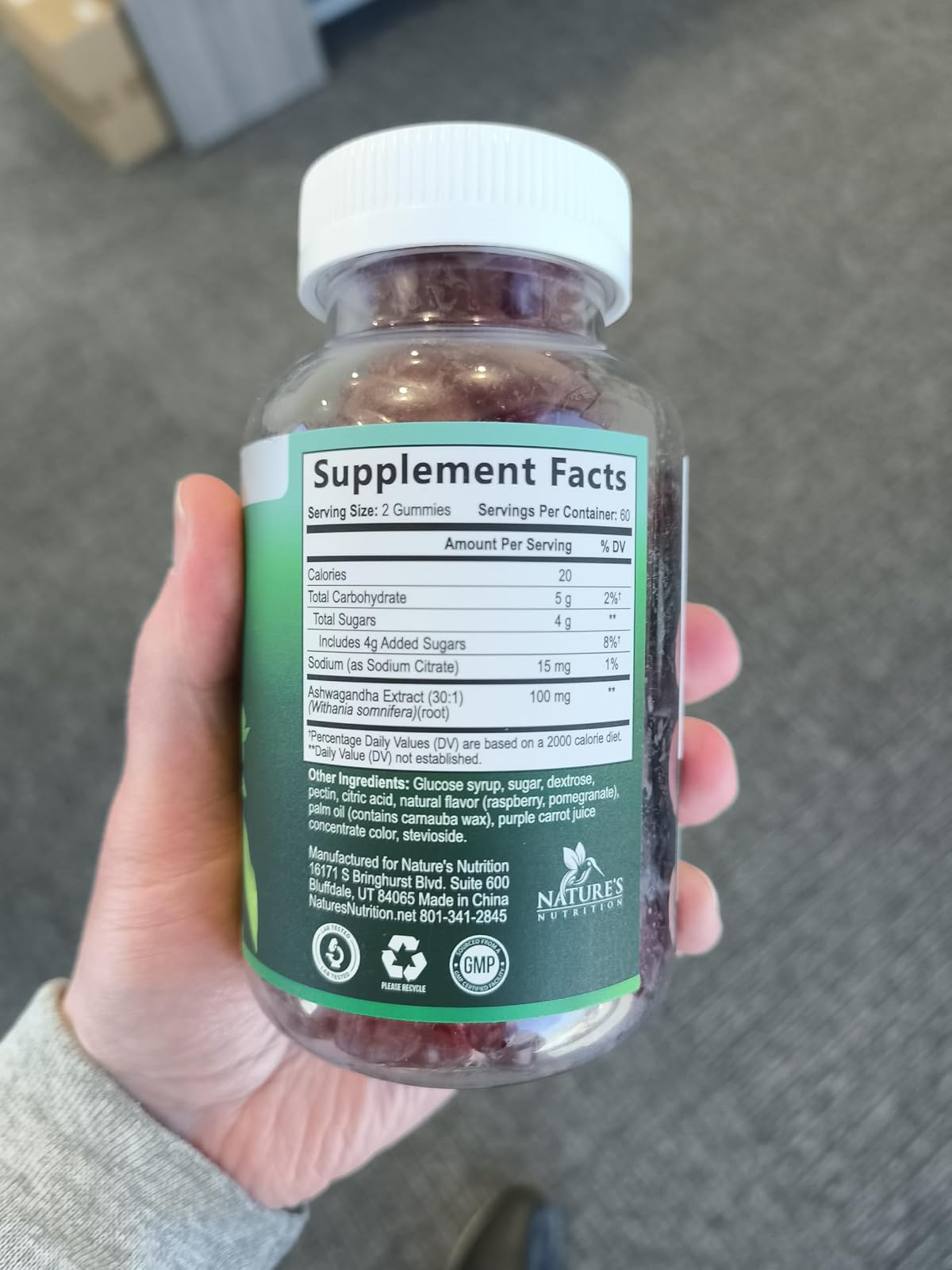 VitaminEsentials ashwagandha gummies benefits