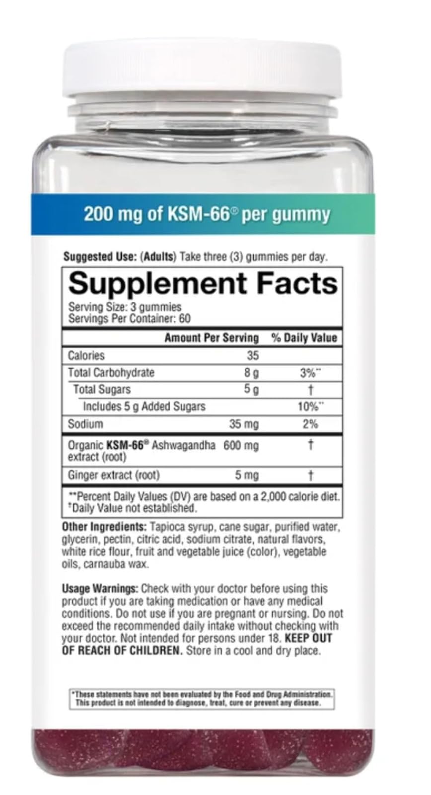 VitaminEsentials Ashwagandha gummies for better sleep
