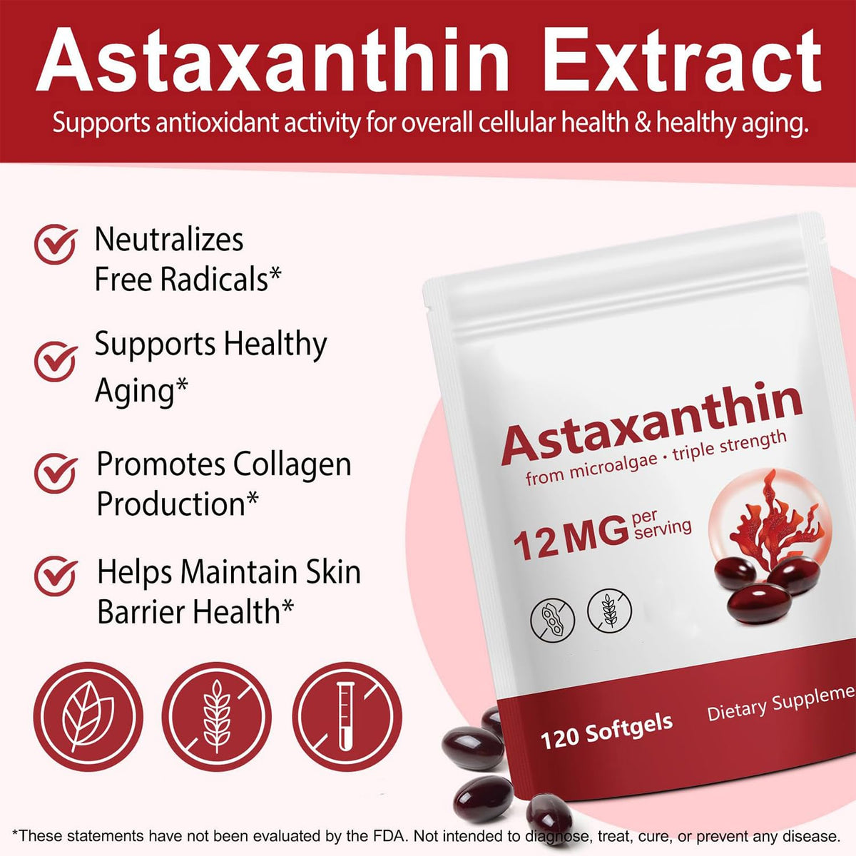 VitaminEsentials astaxanthin antioxidant benefits