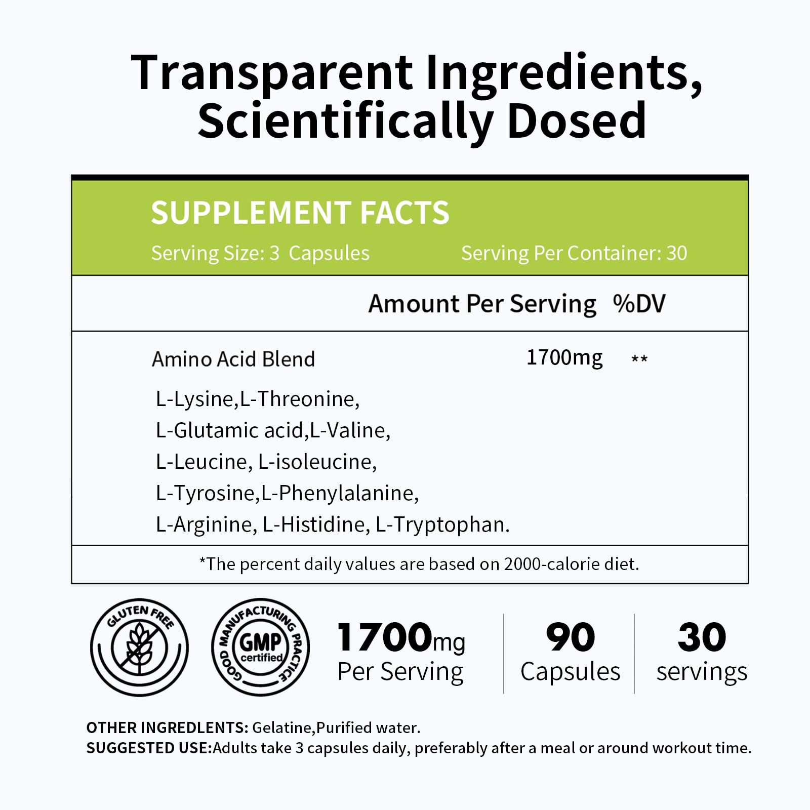 VitaminEsentials BCAA for optimal performance