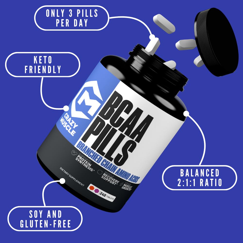 VitaminEsentials BCAA tablets for athletes