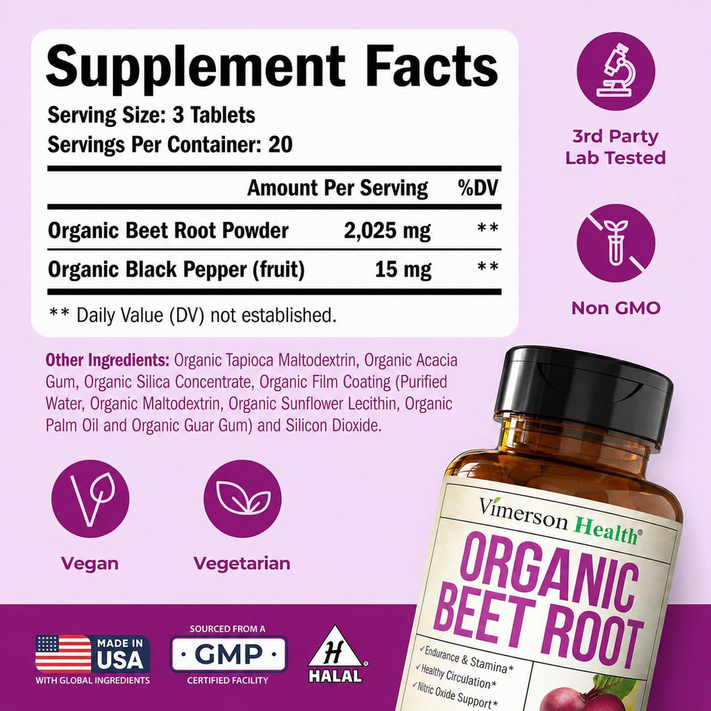 VitaminEsentials beet root supplement benefits