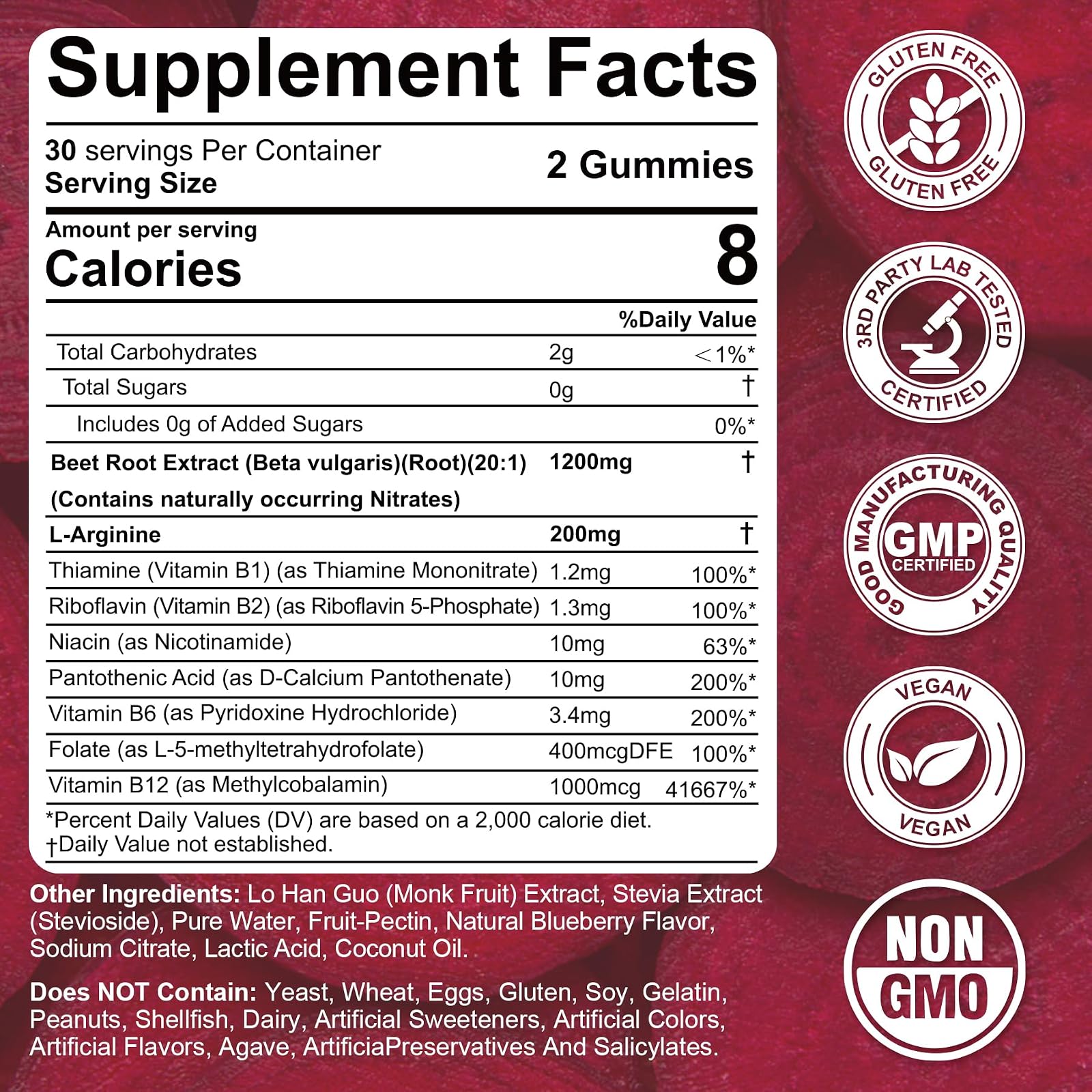VitaminEsentials beet root supplement