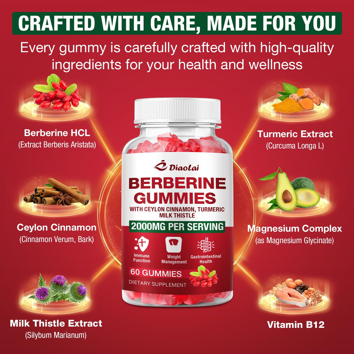 VitaminEsentials berberine for blood sugar support