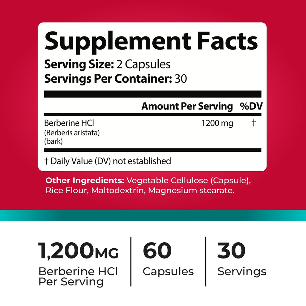 VitaminEsentials berberine supplement