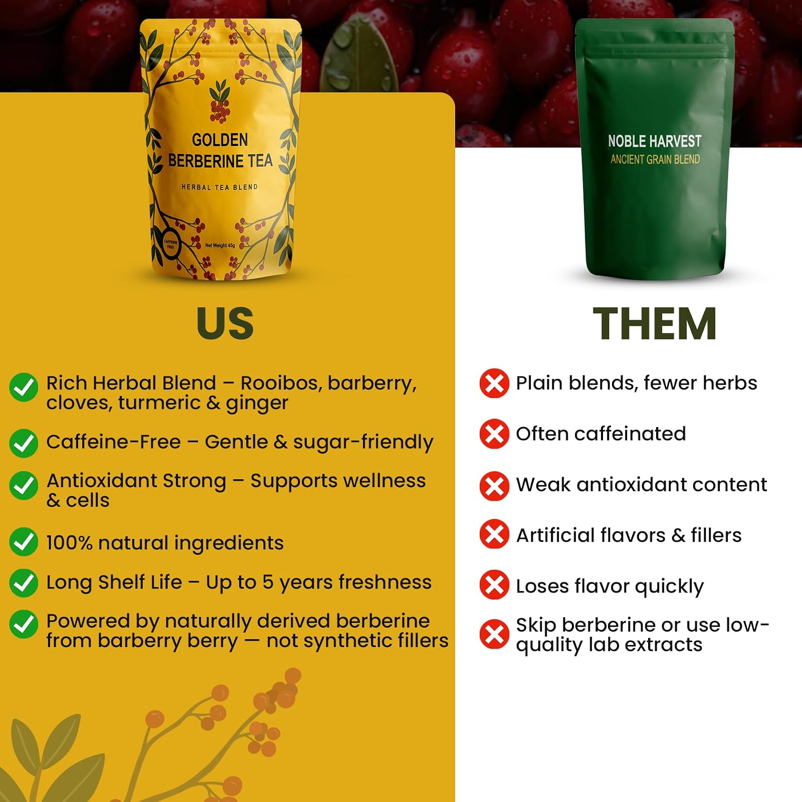 VitaminEsentials berberine tea