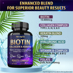 VitaminEsentials biotin capsules for hair