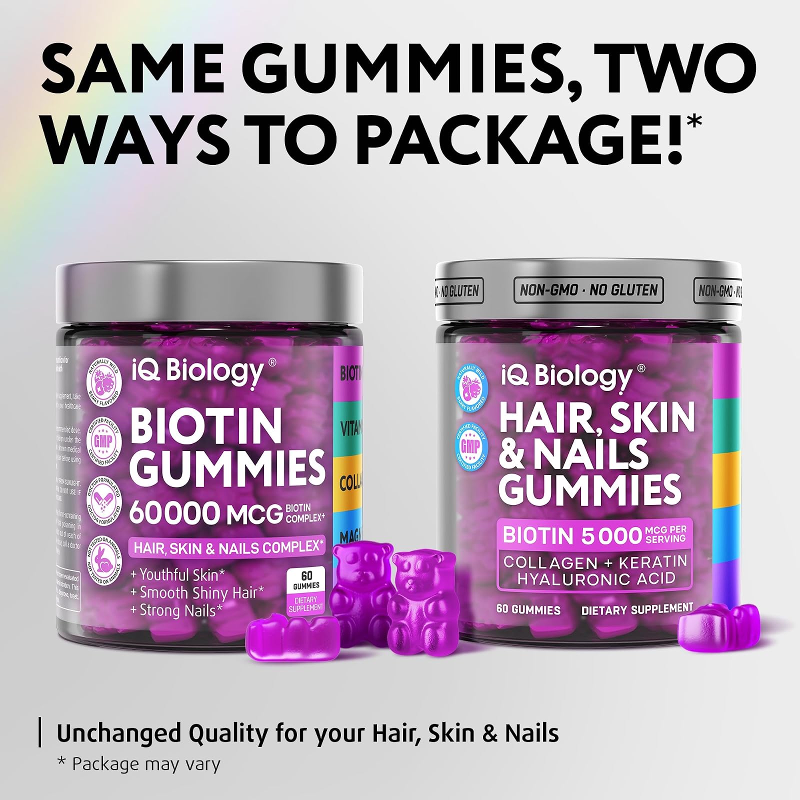 VitaminEsentials biotin gummy benefits