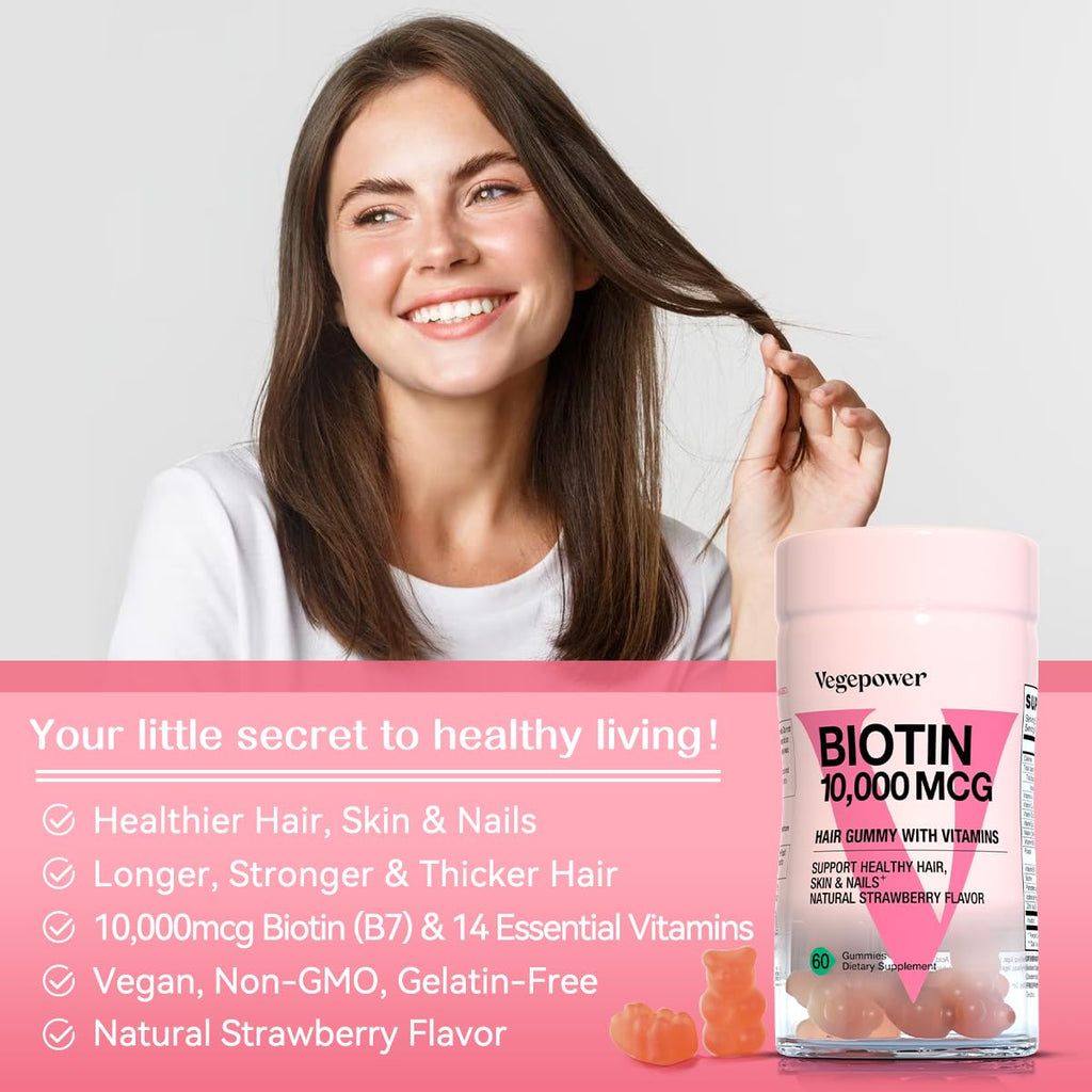 VitaminEsentials biotin gummy supplements