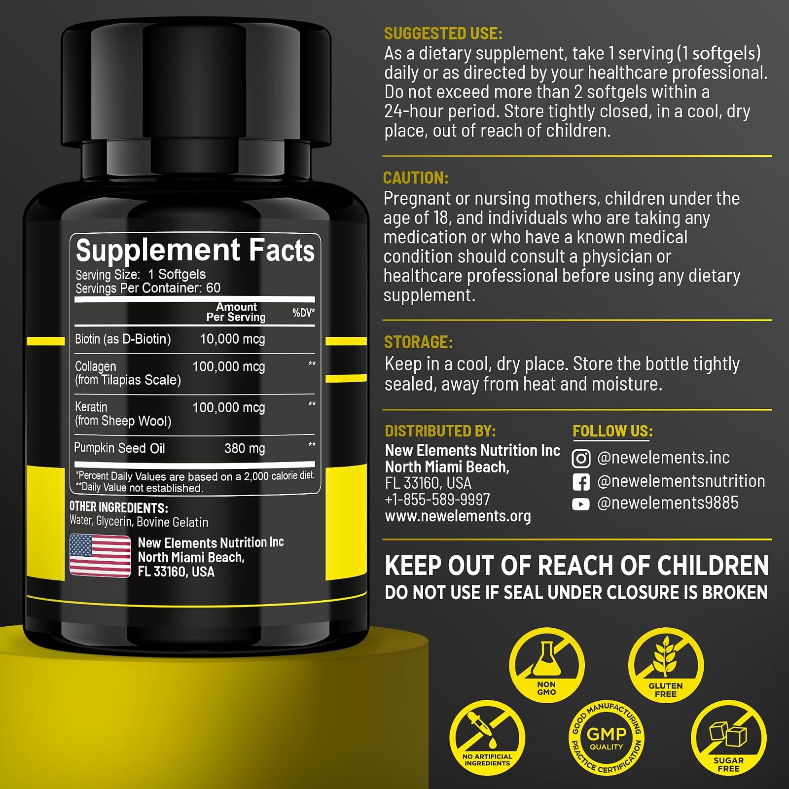 VitaminEsentials biotin supplement
