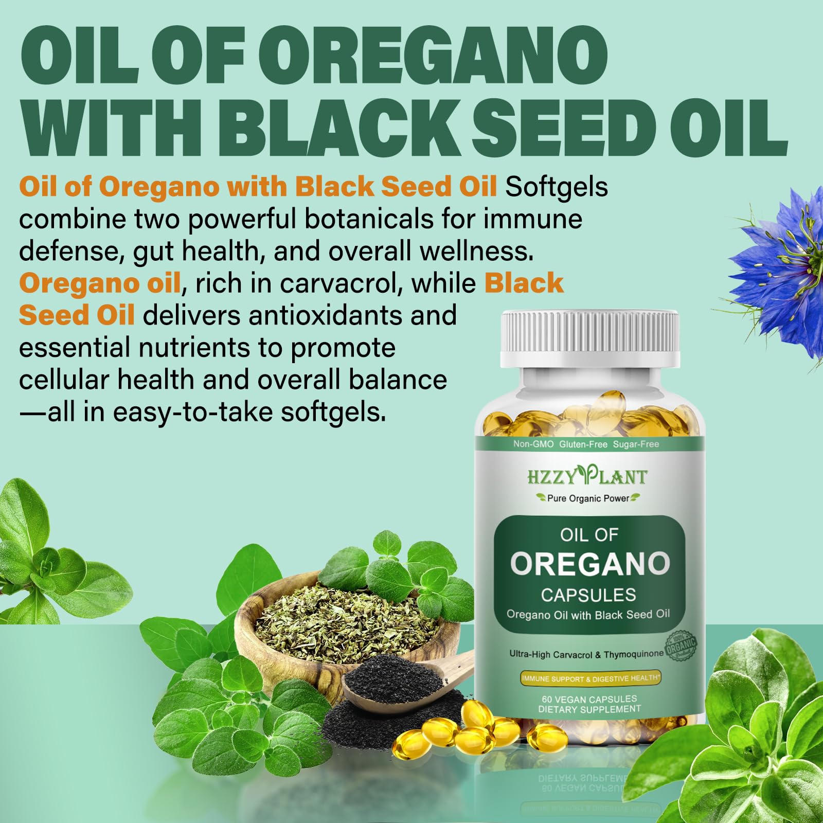 VitaminEsentials black seed oil capsules