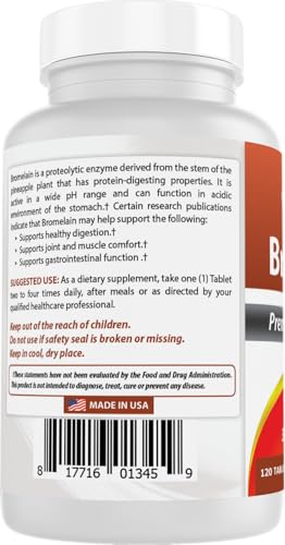 VitaminEsentials Bromelain enzyme formula