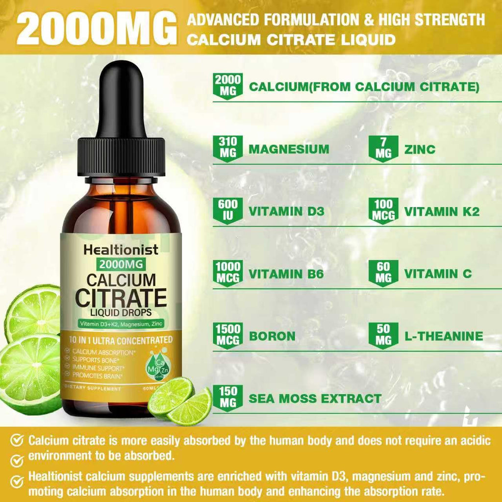 VitaminEsentials calcium citrate 2000 mg