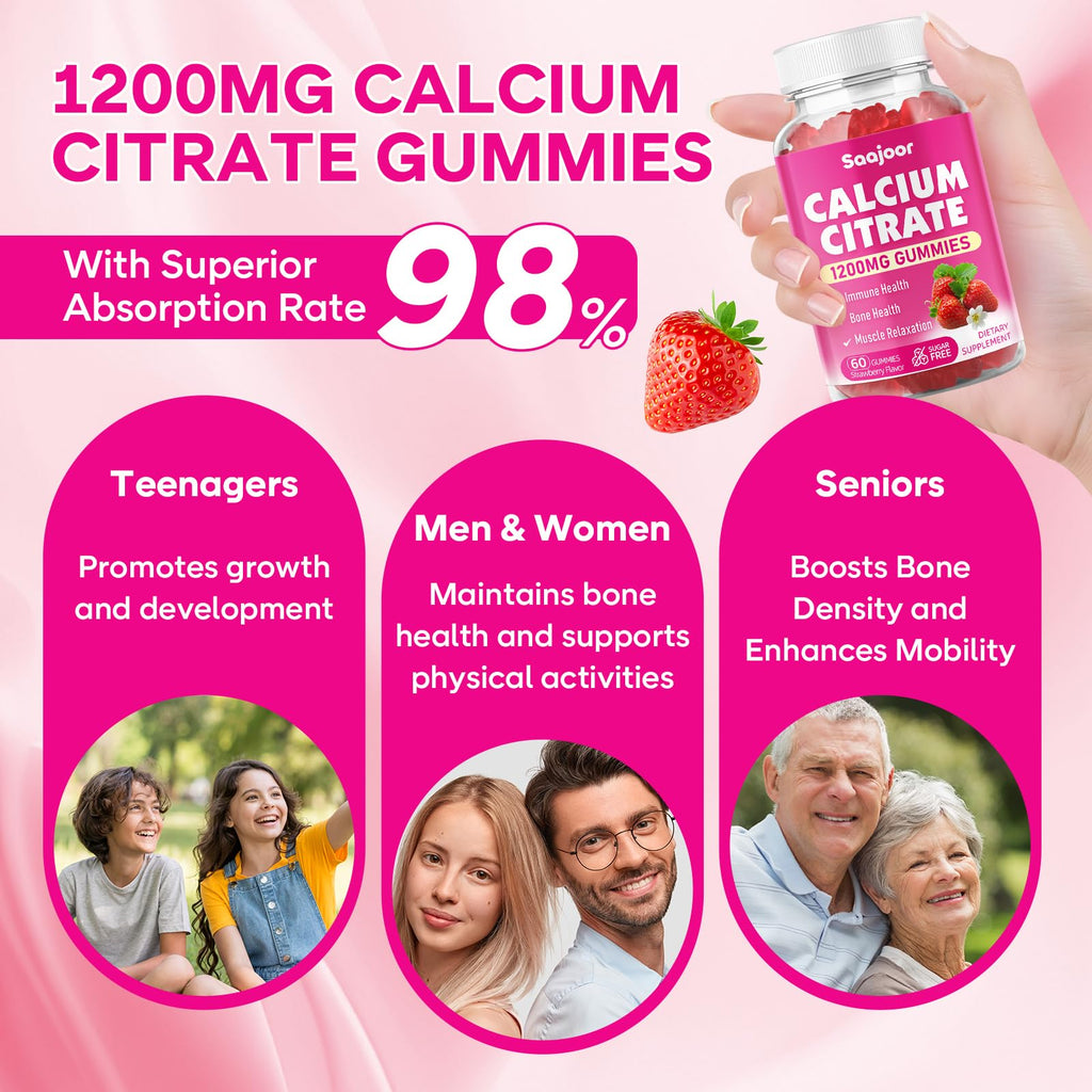 VitaminEsentials calcium citrate for better absorption