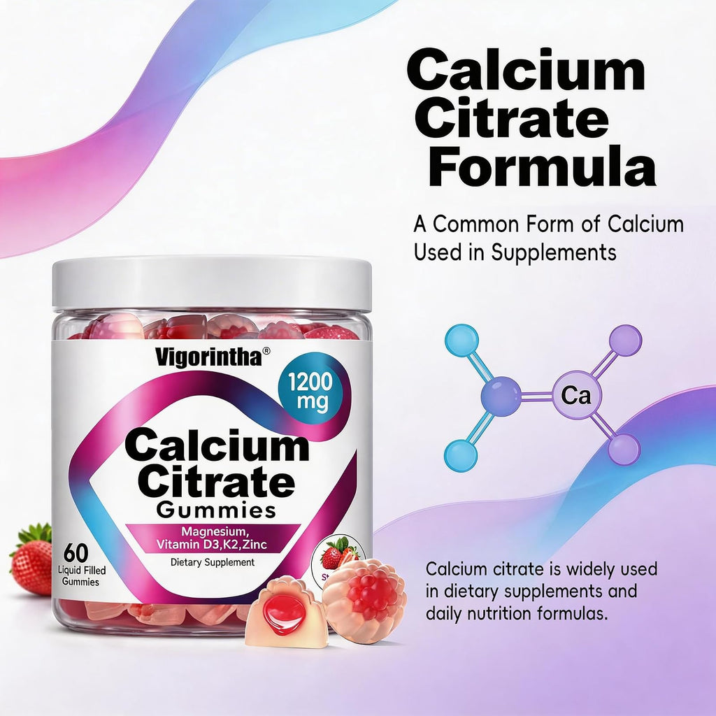 VitaminEsentials calcium citrate for better absorption