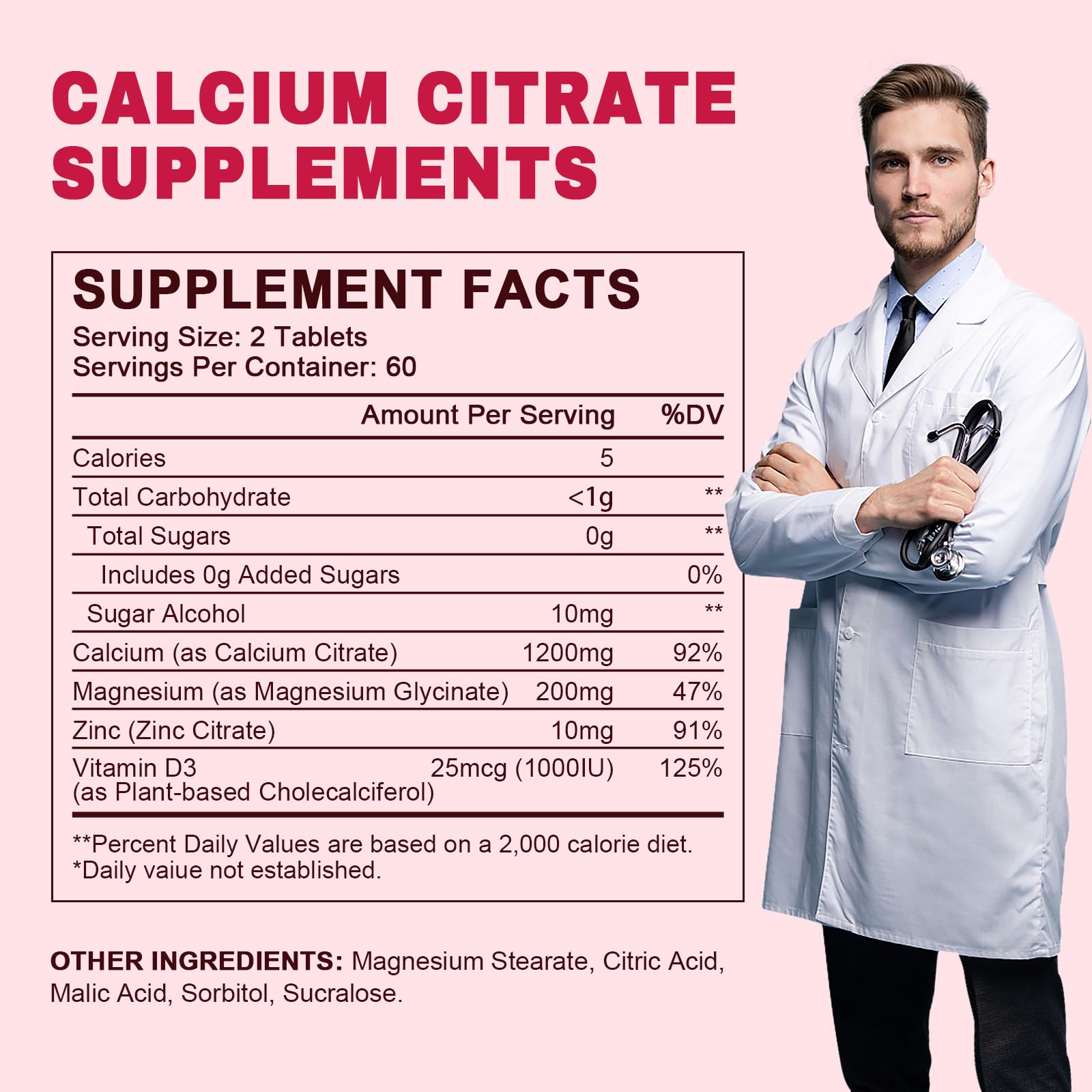 VitaminEsentials calcium citrate for healthy bones