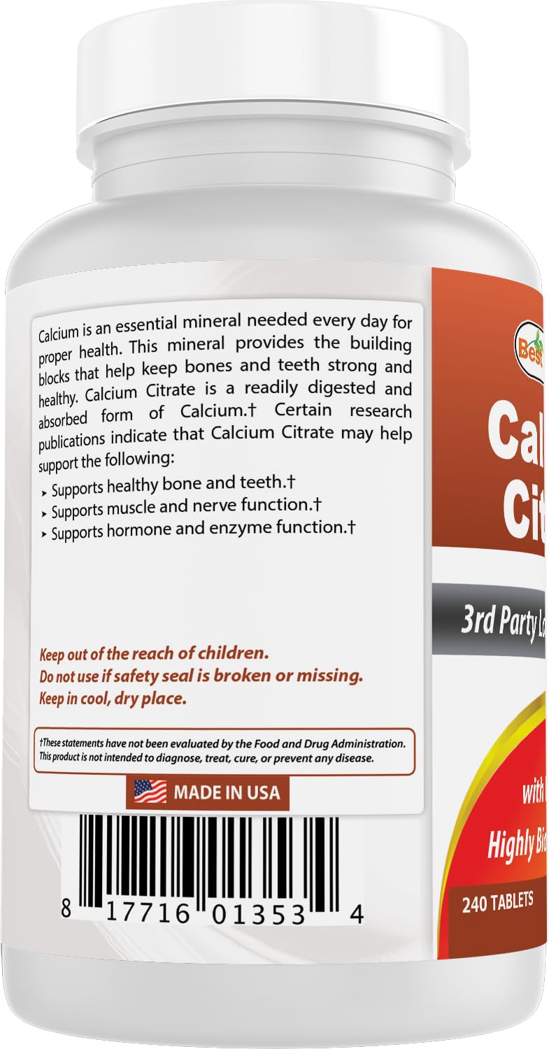 VitaminEsentials calcium citrate with D3