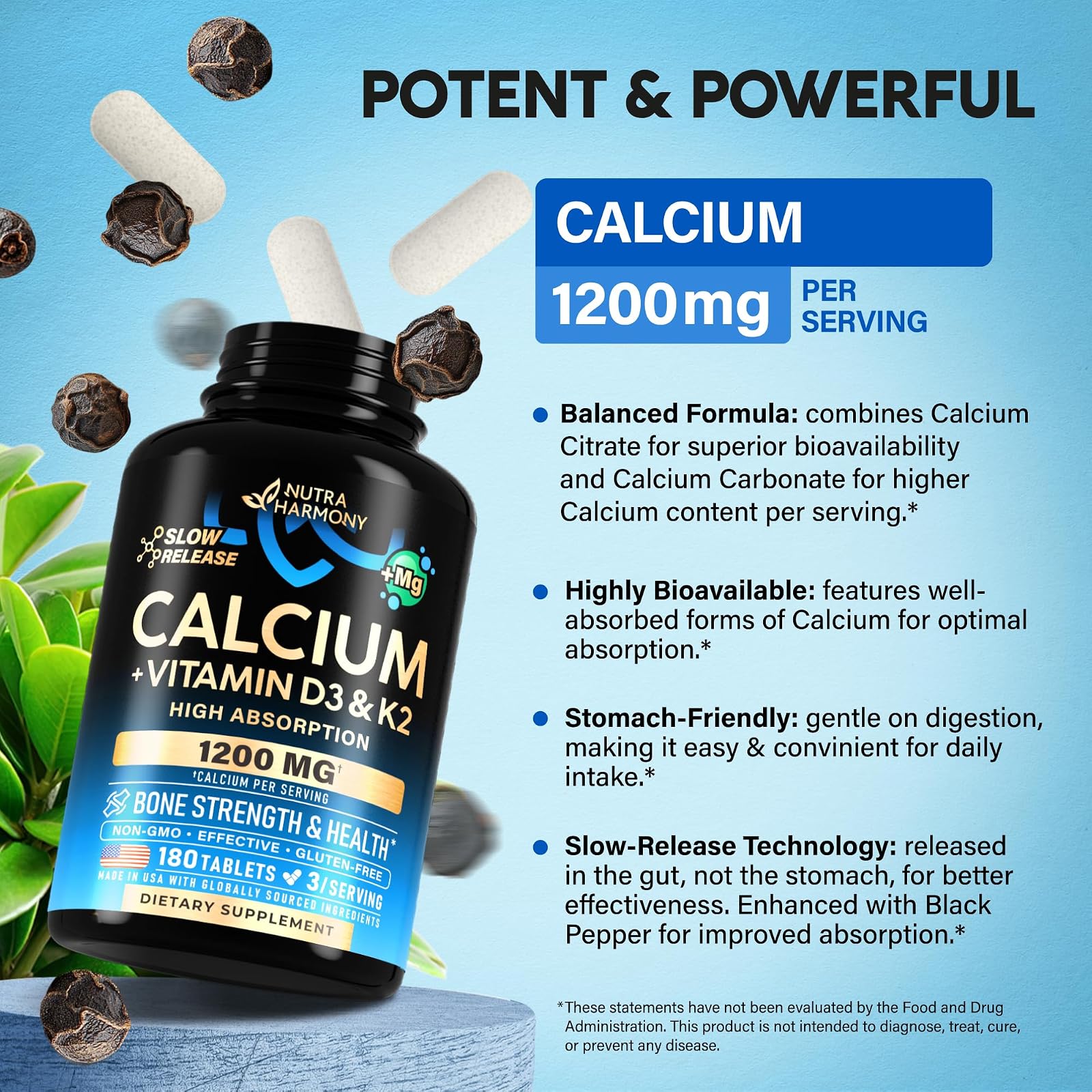 VitaminEsentials calcium for healthy lifestyle